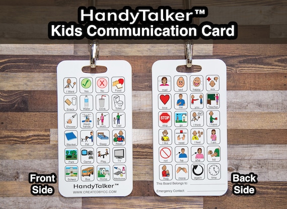 Handytalker Help Your Non Verbal Kids Communicate AAC - Etsy