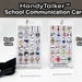 Handytalker® School Communication Core Board AAC Core Board for School ...