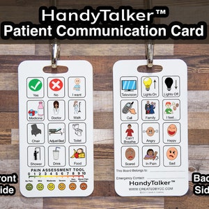 Choose Any 5 Handytalker® Communications Cards! Bulk Discount! AAC ...