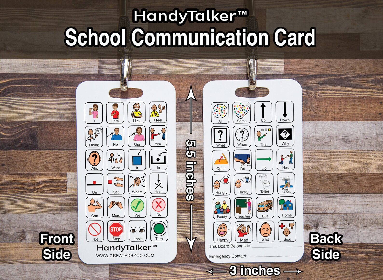 Choose Any 5 Handytalker® Communications Cards Bulk Discount AAC ...