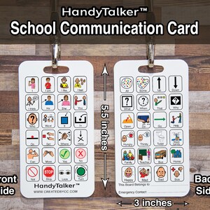 Choose Any 5 Handytalker® Communications Cards! Bulk Discount! AAC ...