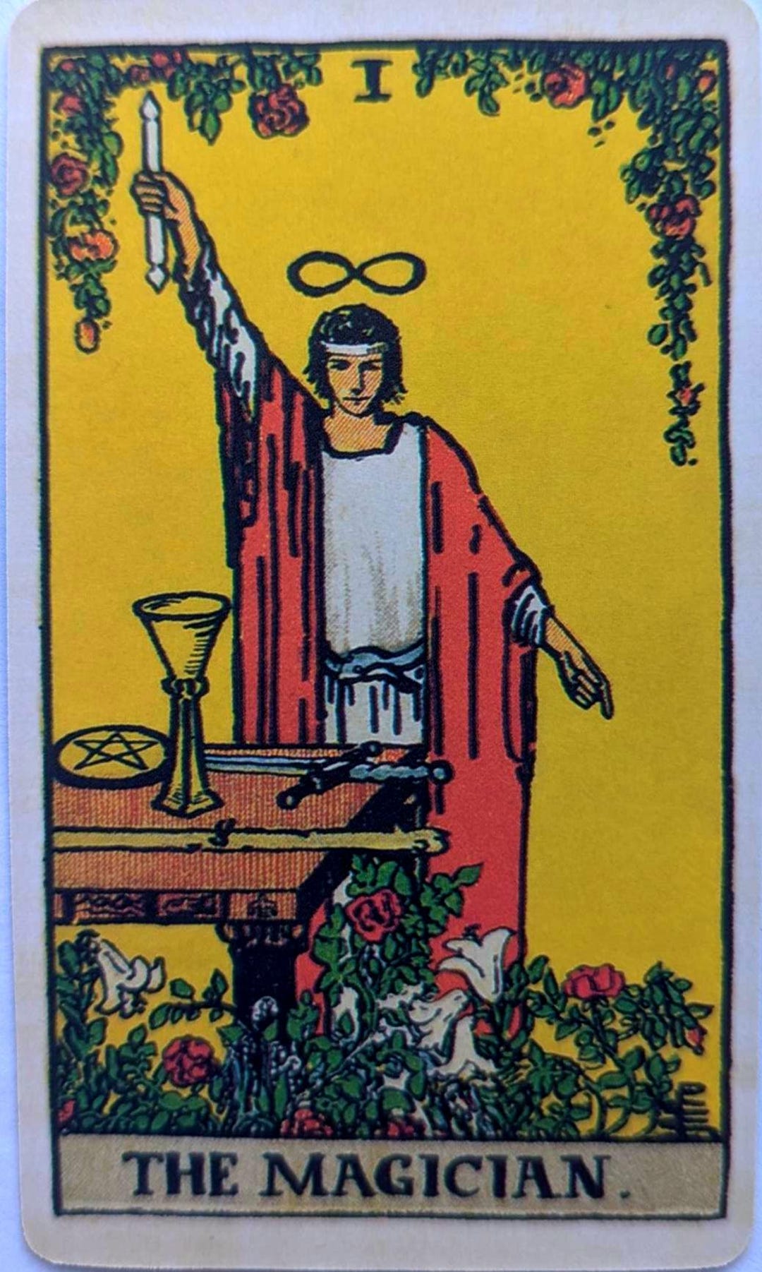 Rider Waite Smith Tarot (designs 1909) Classic 78 Card Tarot Deck With ...