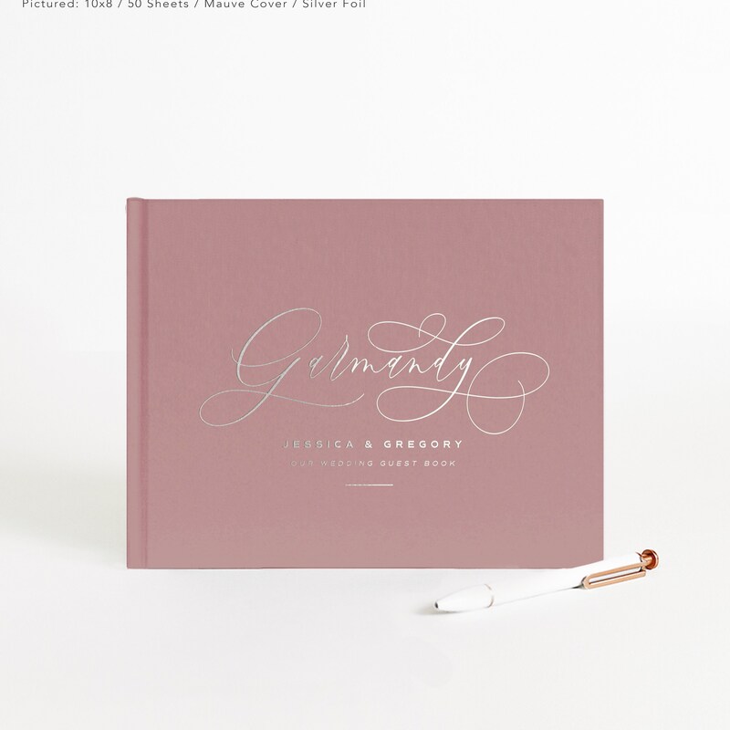 Pink Guest Book - Etsy