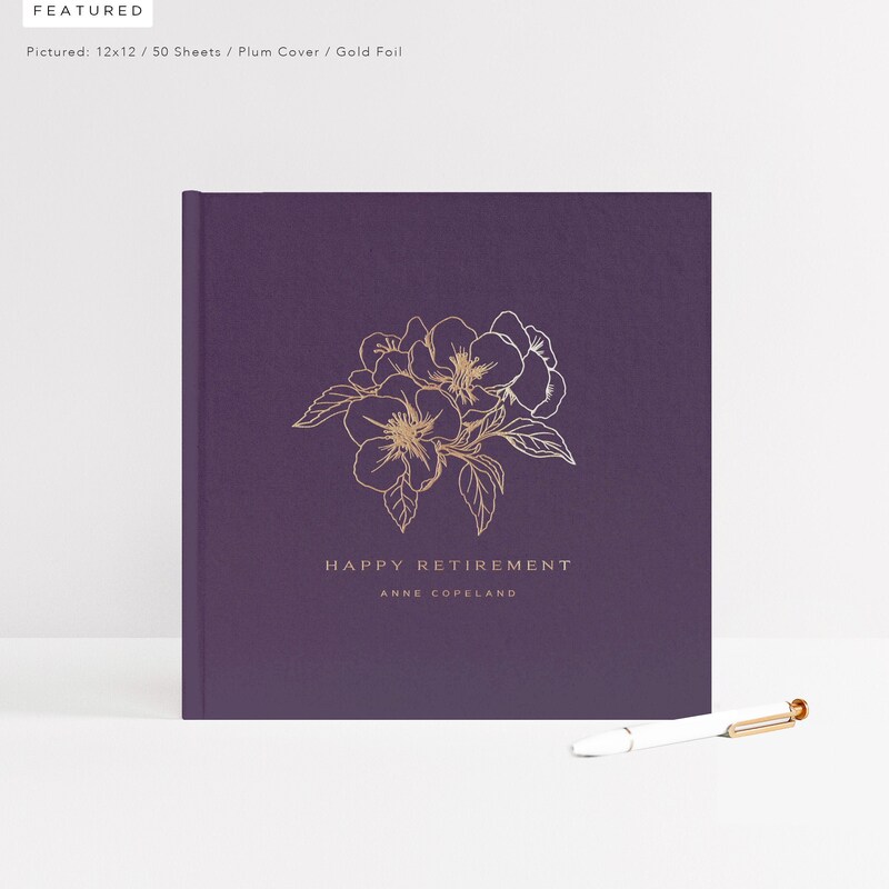 Retirement Book - Etsy
