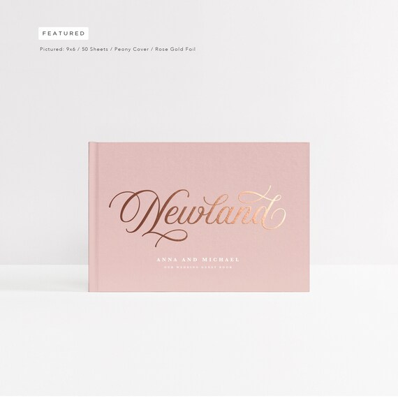 Wedding Guest Book Formal Wedding Ideas Bridal Shower Idea - Etsy