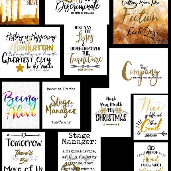 Theater Lovers - Etsy