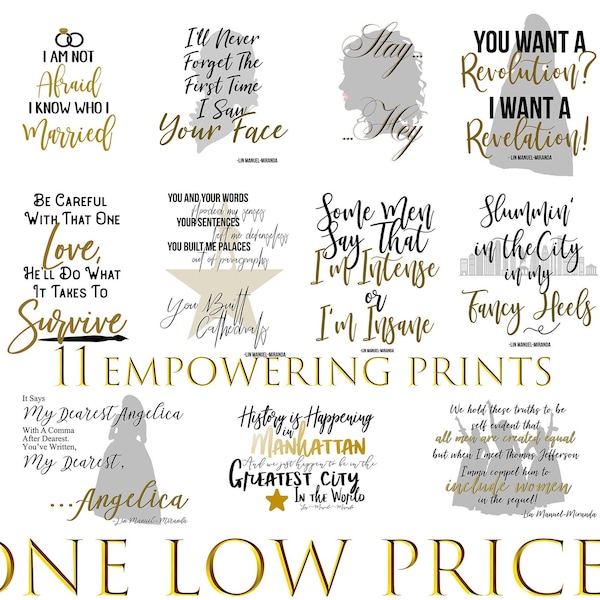 Hamilton Quotes - Etsy