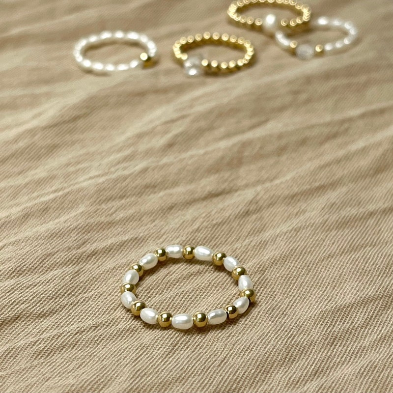 Elastic Ring Crystal Bead - Etsy