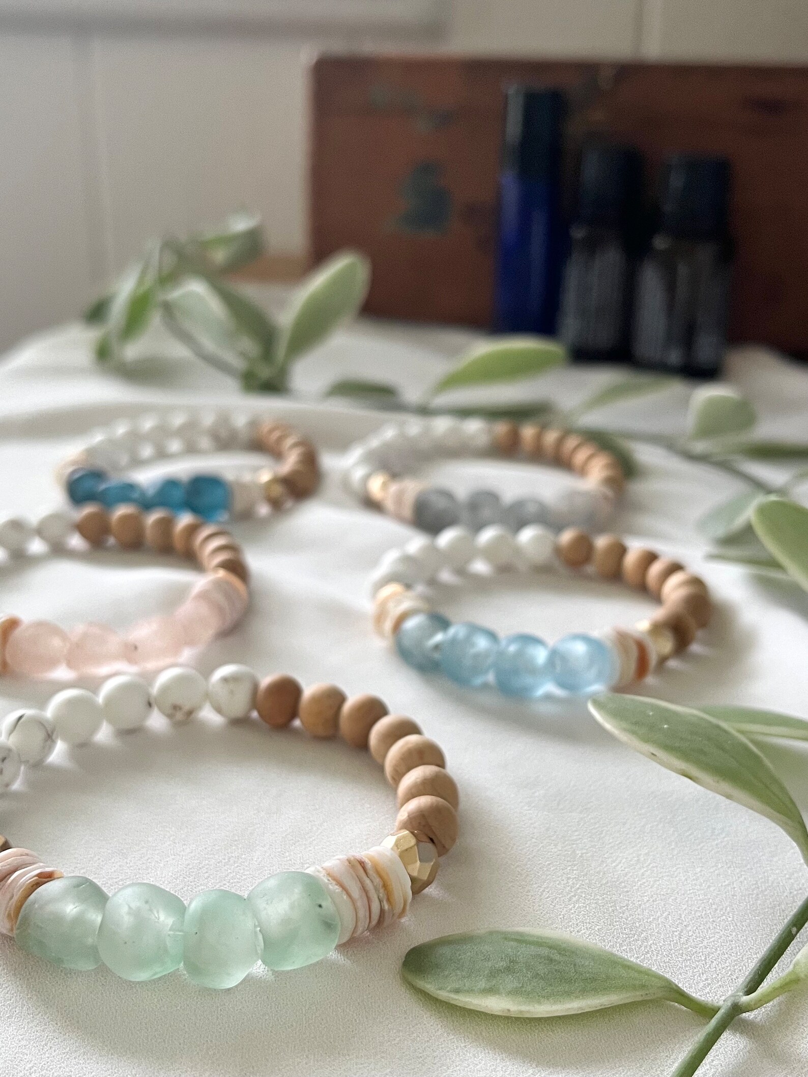 SANDY Essential Oil Diffuser Bracelet | Diffuser Bracelet ...