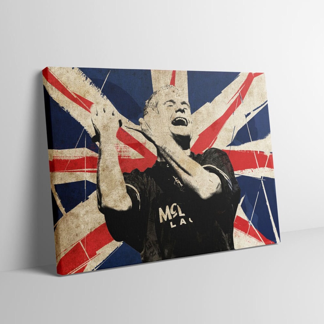 Paul Gascoigne - Gazza Playing the Flute, Rangers FC - - - Etsy UK