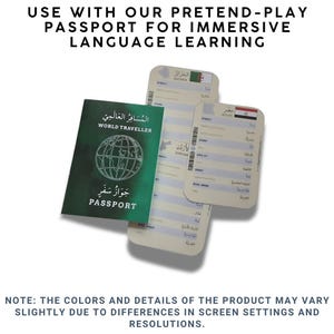 22 Bilingual Arabic English Country Fact Cards, Learn Arabic Vocabulary ...