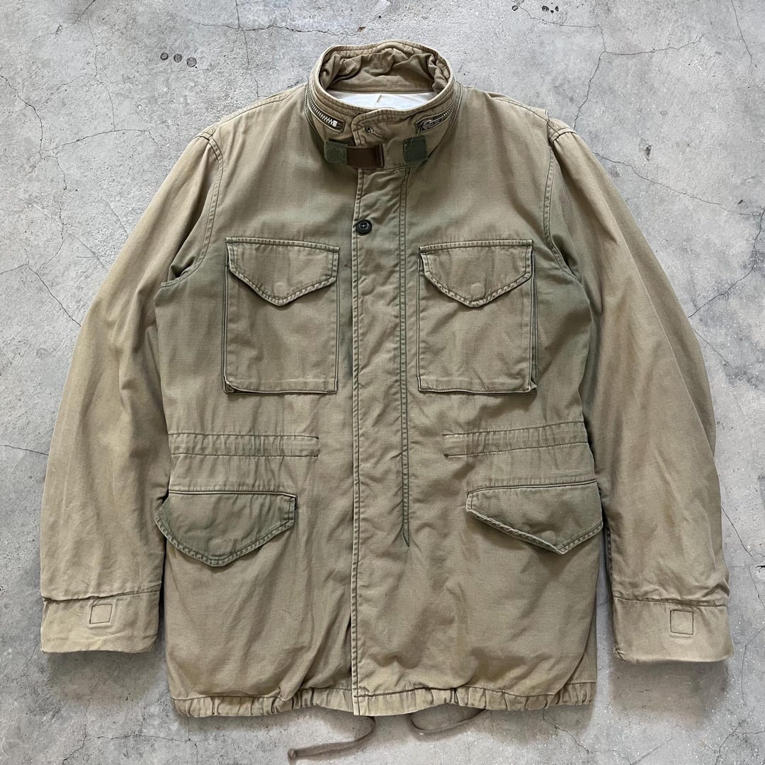 Vtg Japanese Brand MARKA Japan M-65 Sunfaded Field Jacket - Etsy