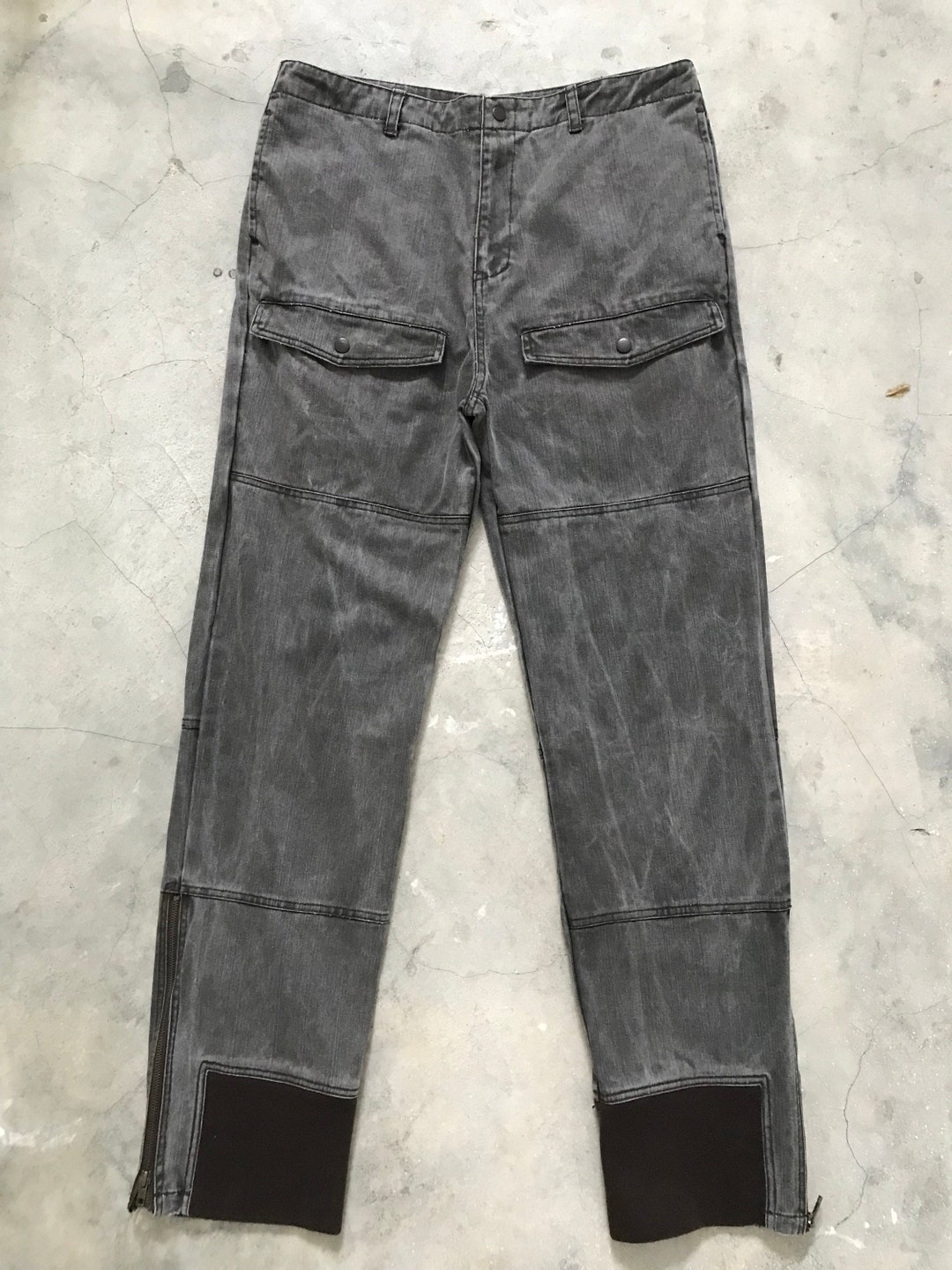 Vtg MIC Mistic Inc Chic Japan Wear Faded Creases Denim Jeans Size 34 - Etsy