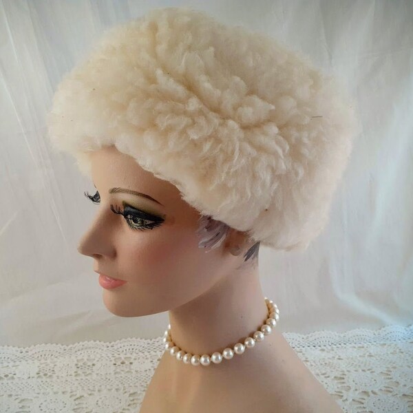 Shearling Hat - Etsy