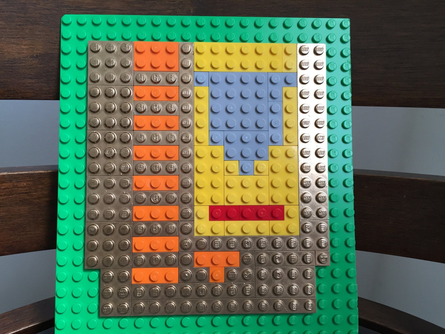 Legend of Zelda Lego NES Cartridge Mosaic | Etsy