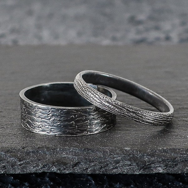 Matching Wedding Bands - Etsy