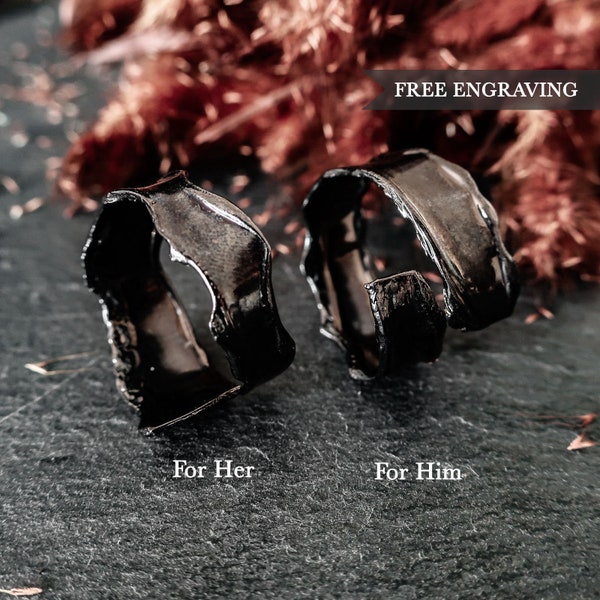 Pagan Wedding Ring - Etsy