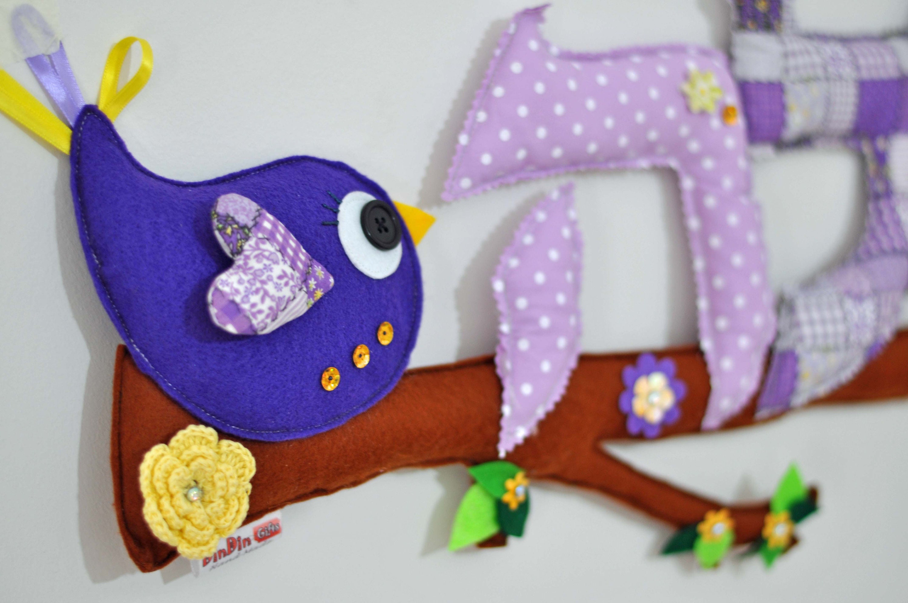 Fabric Letter Name Banner,hanging Fabric Letters,baby Name Fabric ...