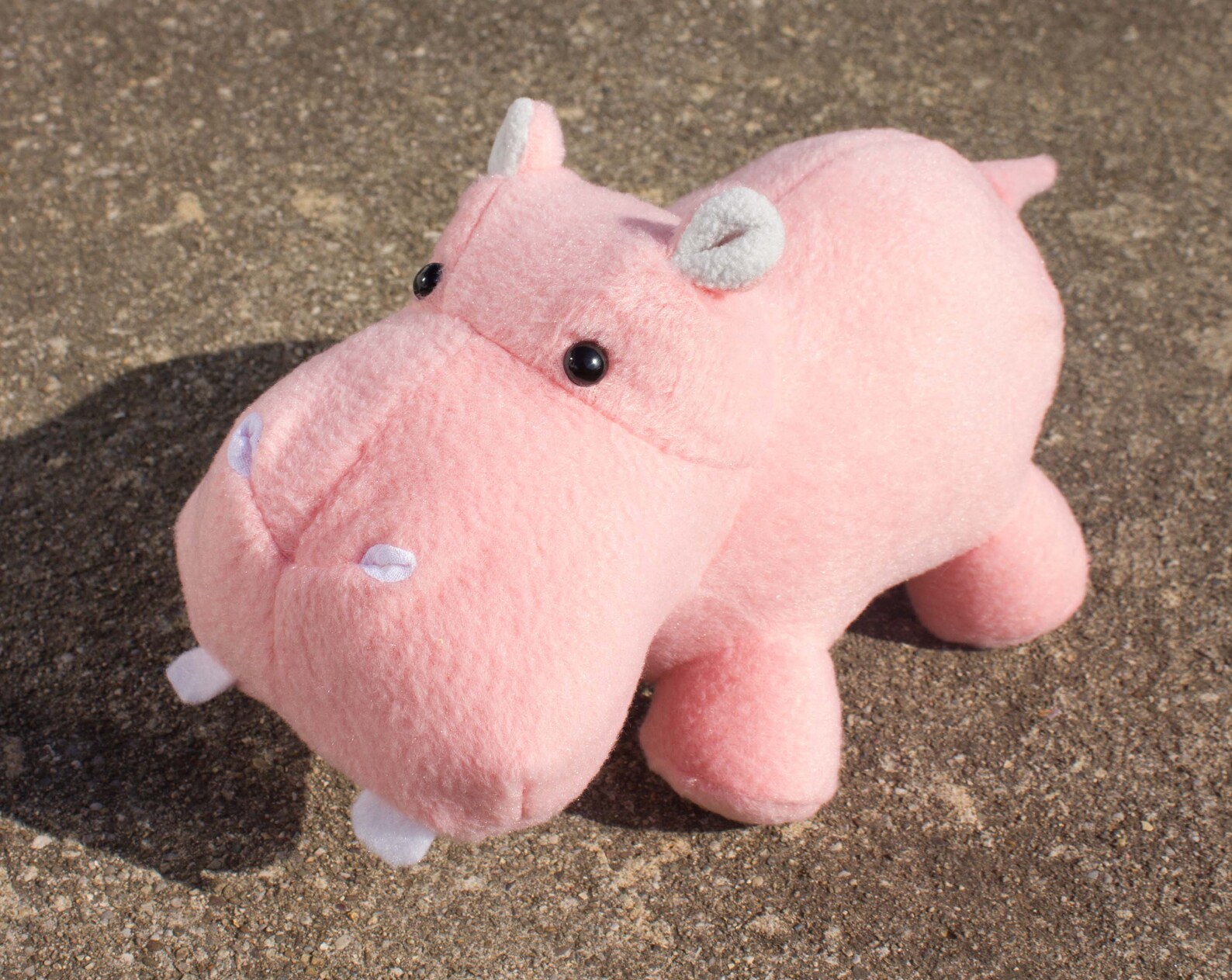 Stuffed Hippo Fleece Hippopotamus Stuffed Animal Hippo Plush - Etsy