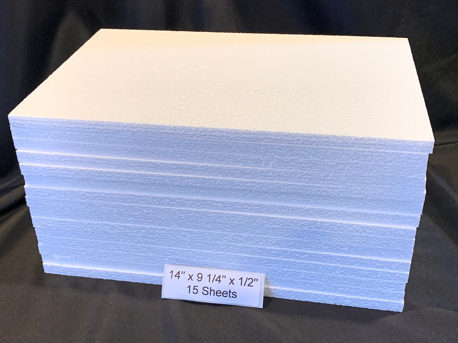 15 pcs NEW Styrofoam 9 1/4 X 14 X 1/2 | Etsy