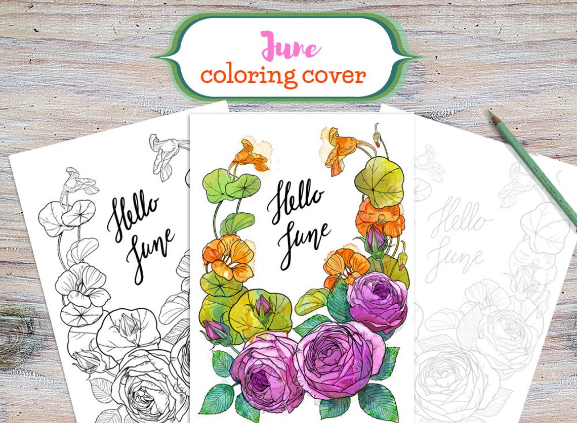 Printable Planner Covers for all months Printable Monthly | Etsy