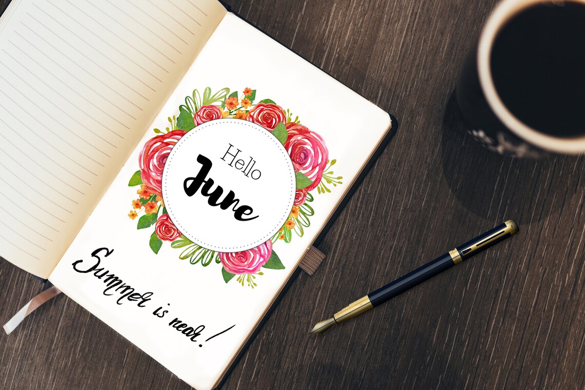 Spring Months Covers for Bullet Journal, Planner - Etsy