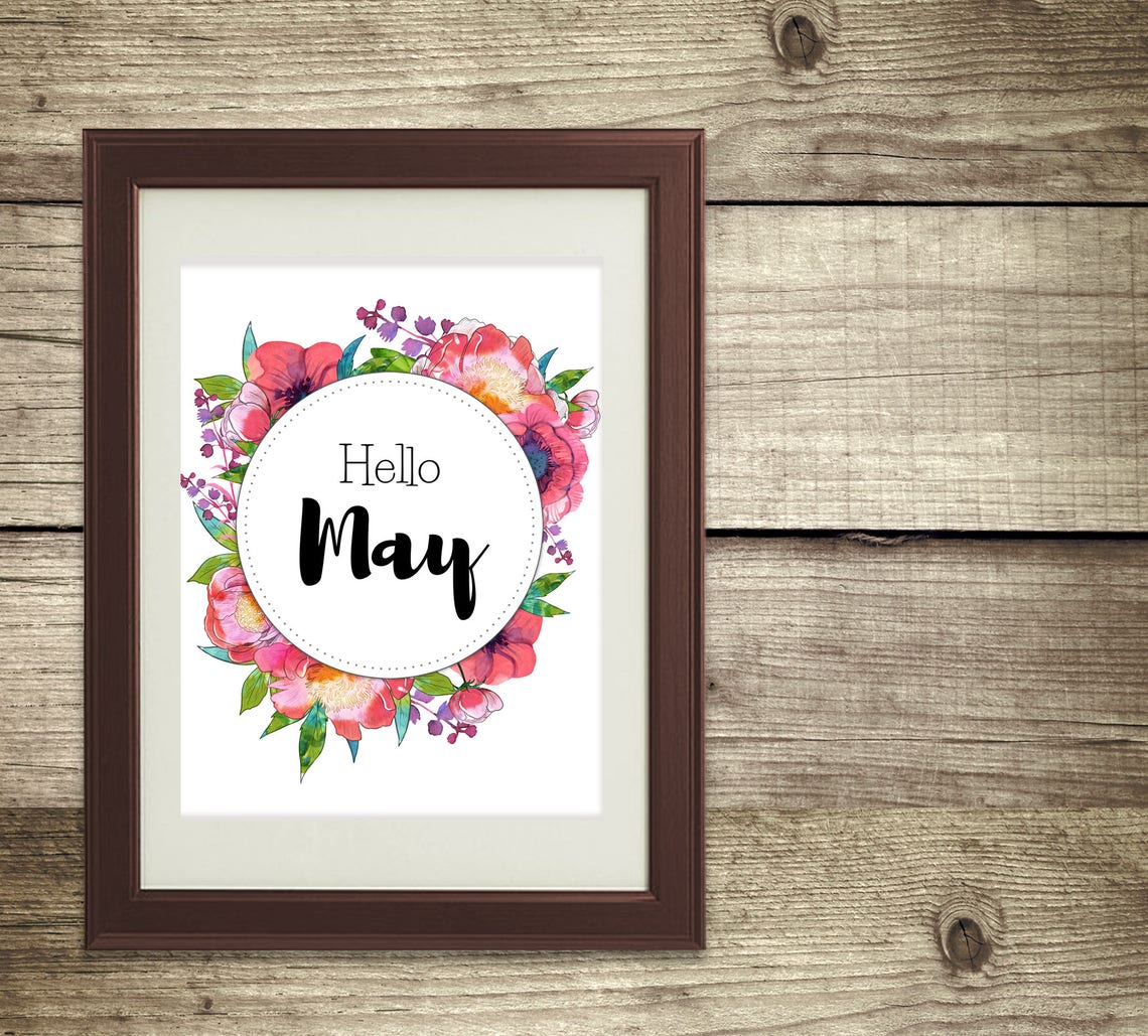 Spring Months Covers for Bullet Journal, Planner - Etsy