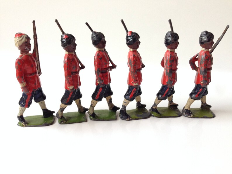 Vintage Britains Toy Soldiers Set 67 Madras Native Infantry | Etsy