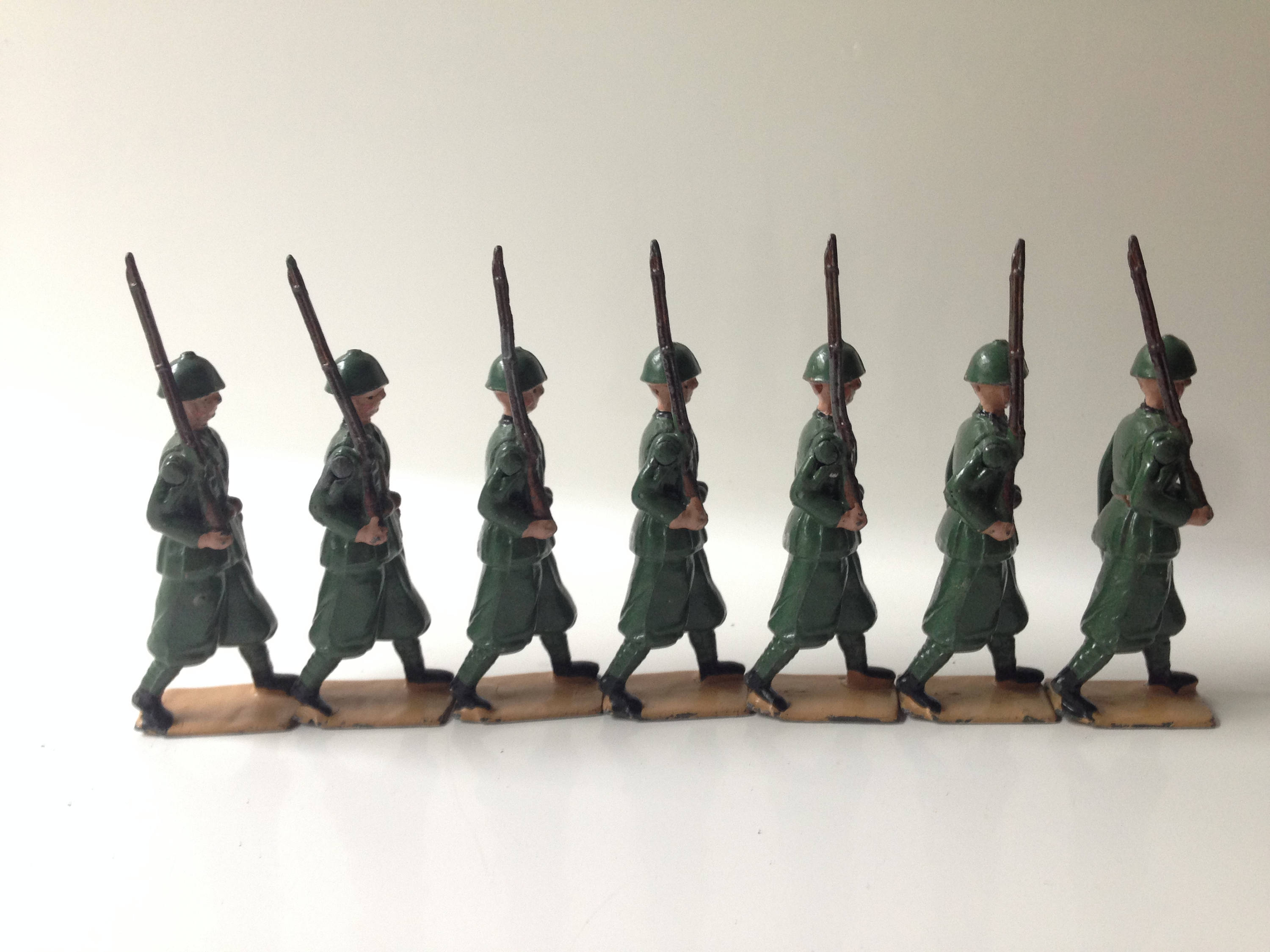Vintage Britainslead Toy Soldiers Set 1435 Italian Infantry - Etsy