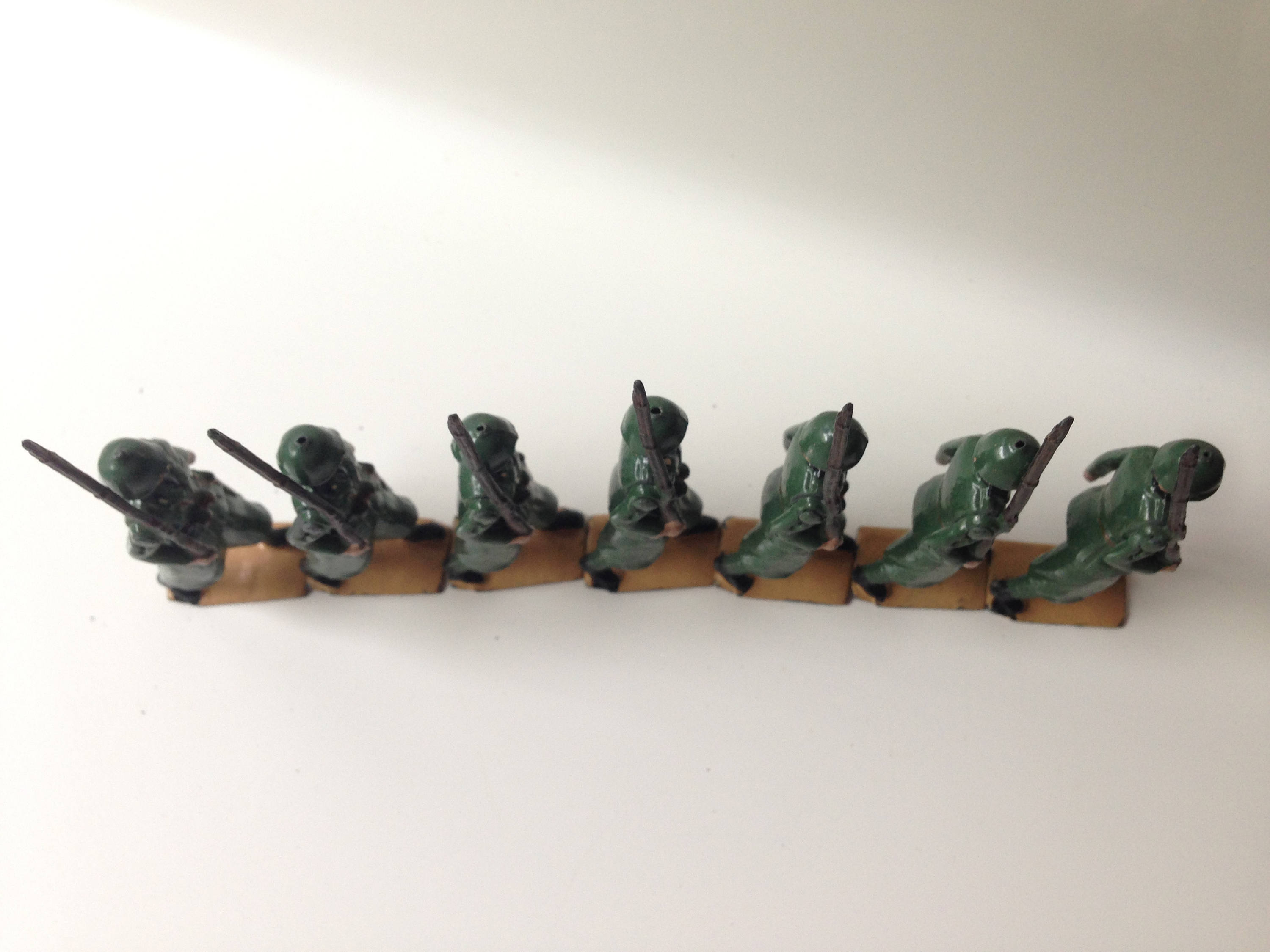 Vintage Britainslead Toy Soldiers Set 1435 Italian Infantry - Etsy