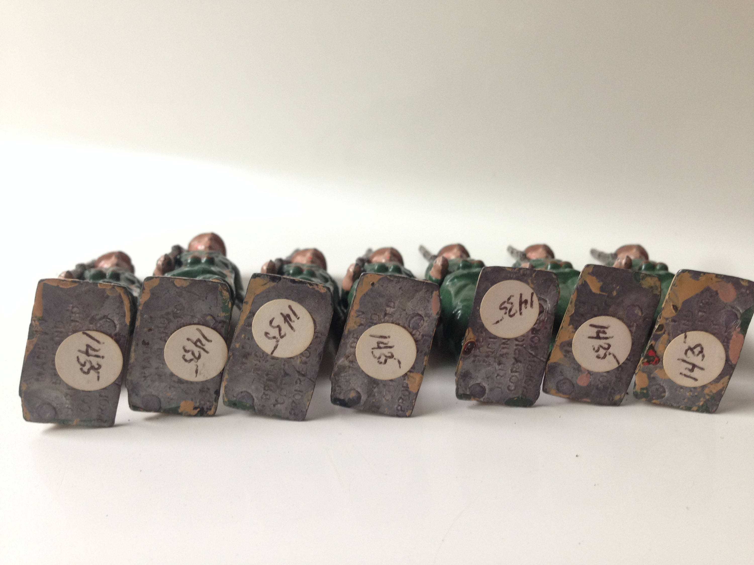 Vintage Britainslead Toy Soldiers Set 1435 Italian Infantry - Etsy