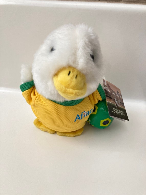 Aflac Brazil Rio Soccer Plush Talking Duck - Etsy
