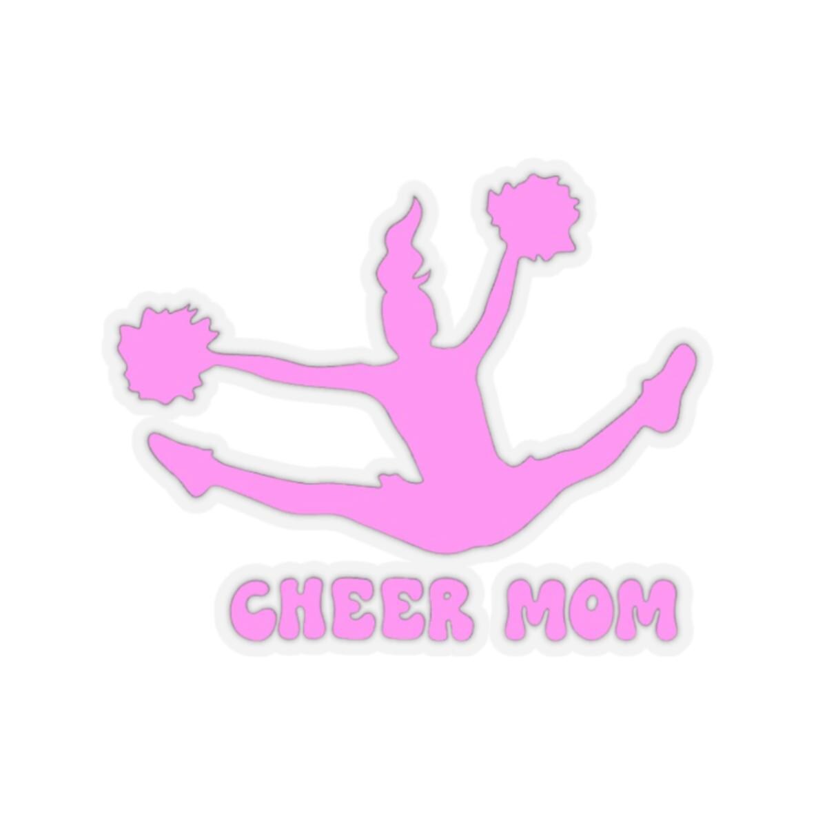 Cheer Mom Stickers - Cheerleading Decal for Cheer Moms, Cheerleader ...