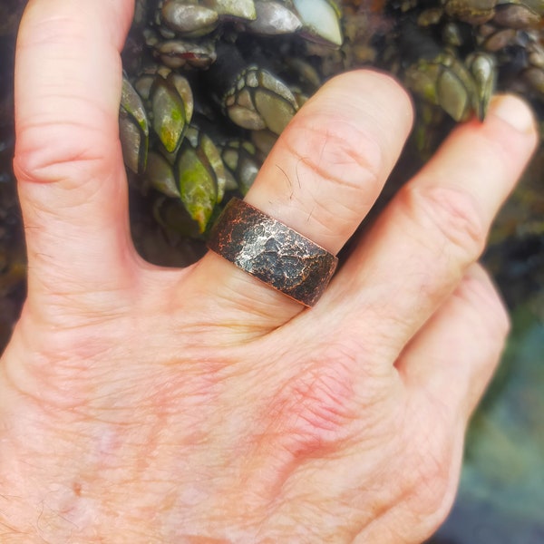 Hand Forged Ring - Etsy