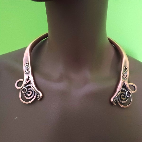 Torque Necklace - Etsy