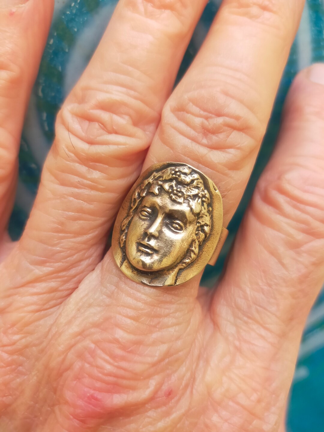 Young Bacchus Ring, David by Donatello Ring, Young Faun Ring, Recycled ...