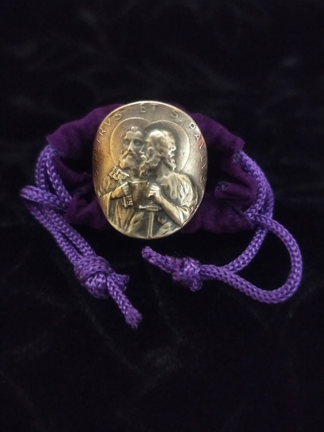 St. Peter and St. Paul Ring, Christ's Apostles Ring, Custom Brass Ring ...