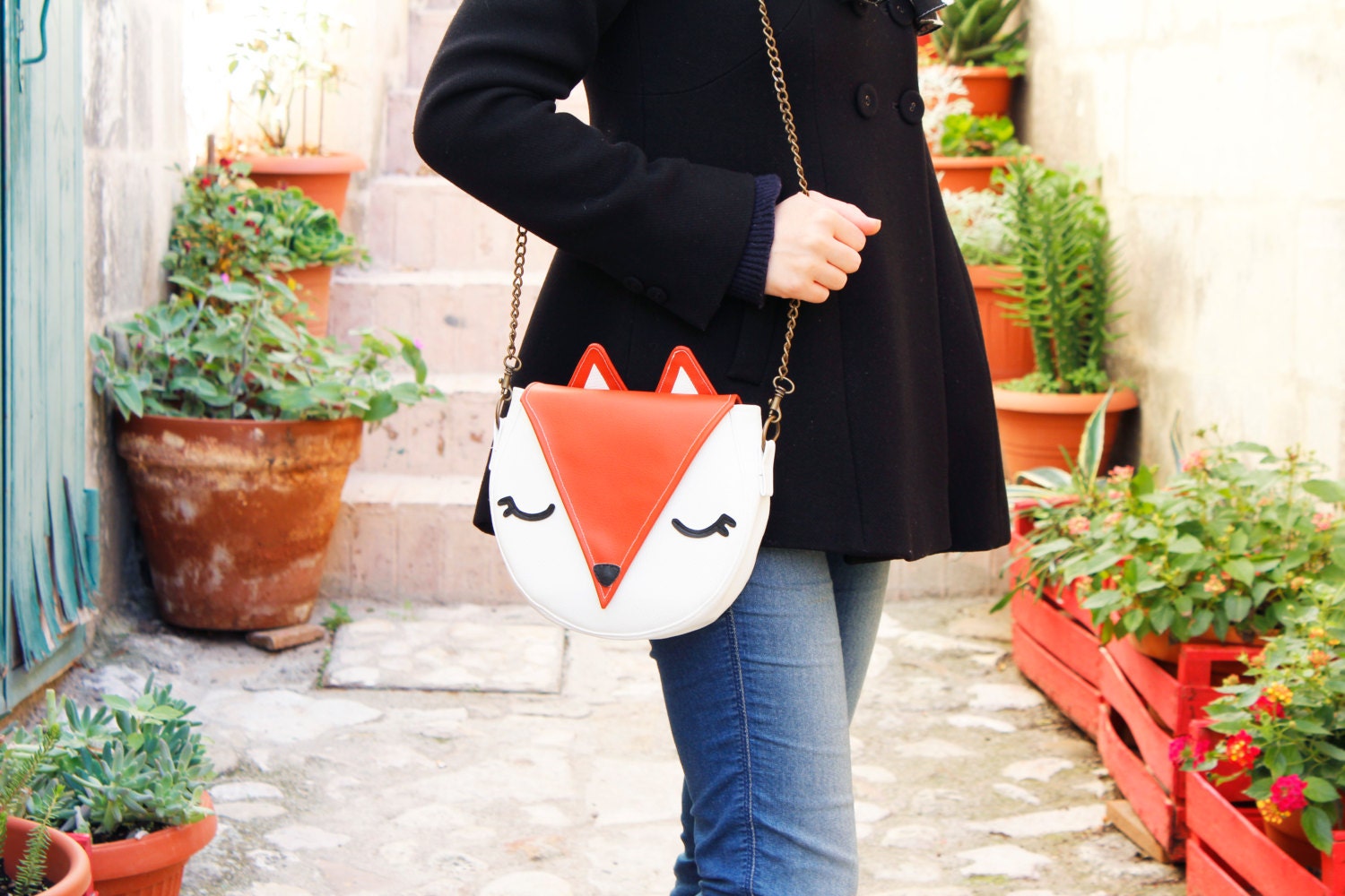 PREORDER Fox Shoulder Bag Small Size - Etsy