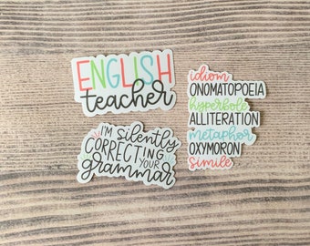English Teacher | Etsy