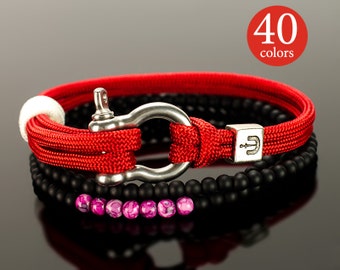 Unique mens bracelet | Etsy