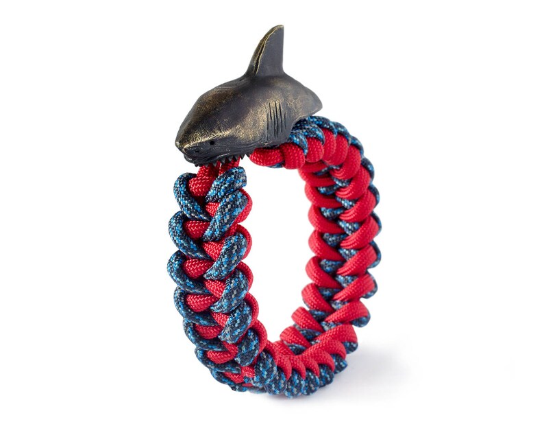 Shark Bracelet Shark Jaw Jewelry With a Unique Bronze Clasp | Etsy