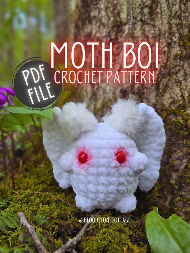 Low Sew Moth Boi Crochet Pattern PDF - Etsy
