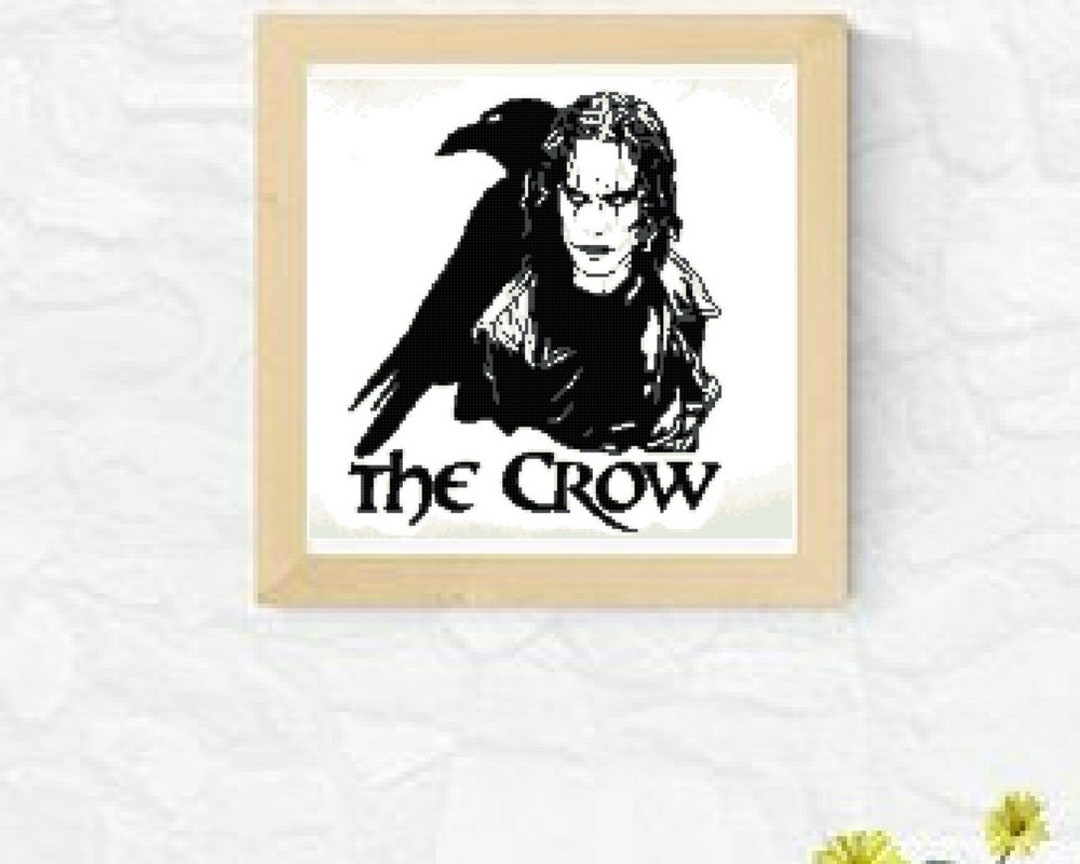 The Crow Cross Stitch Pattern by Kustom Cross Stitch / Modern Cross ...