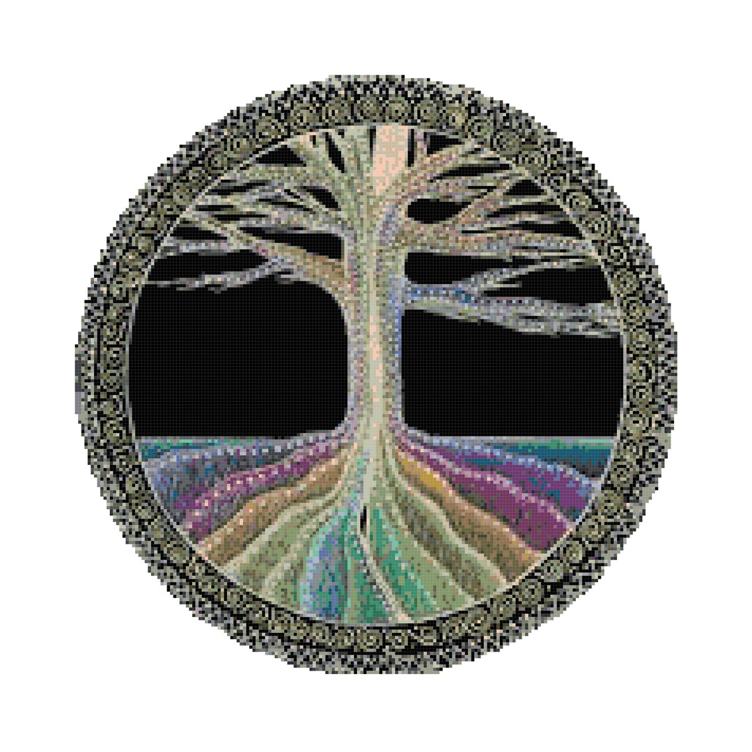 Tree of Life Cross Stitch Pattern by Kustom Cross Stitch / Modern Cross ...