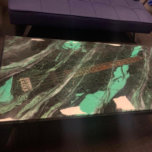 Guitar Coffee Table - Etsy