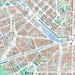 NAVIGLI DISTRICT, MILAN Italy, Custom City Map, City Map Poster ...