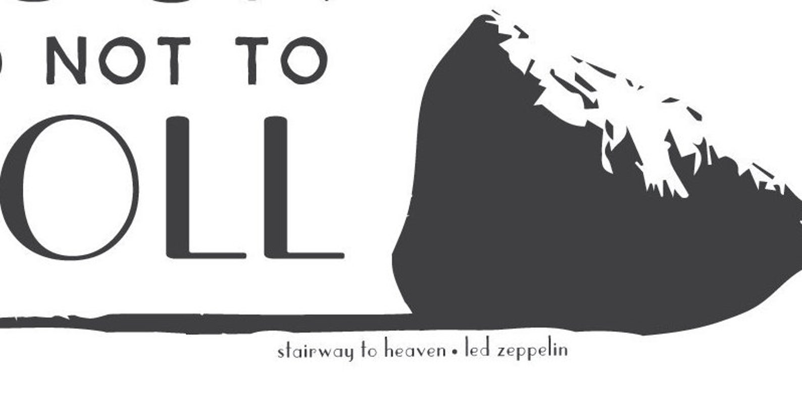 Led Zeppelin Stairway to Heaven Song Lyric Print Lyrics Typography Art ...