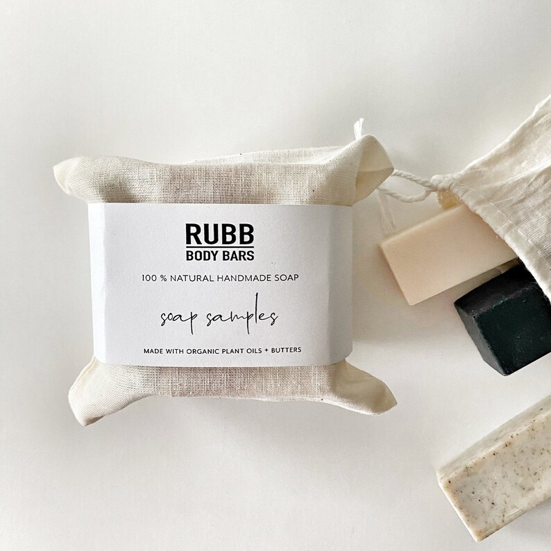 Soap Gift Set, Travel Soap, Small Soap Samples, Vegan Soap Bundle ...