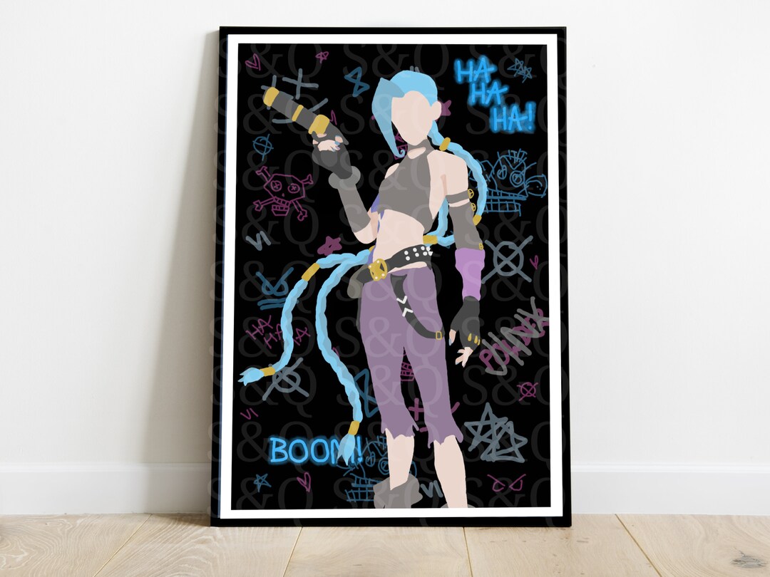 Arcane/league of Legends Jinx & Graffiti Print Pack Digital - Etsy ...