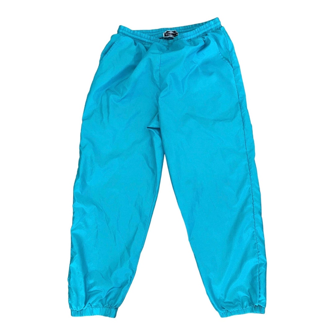 Vintage 80s Women Nylon Windbreaker Track Athletic Pant Swishy ...